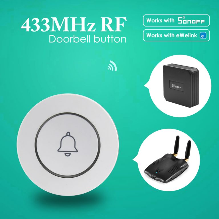 Doorbell Button RF433 - ISP Home